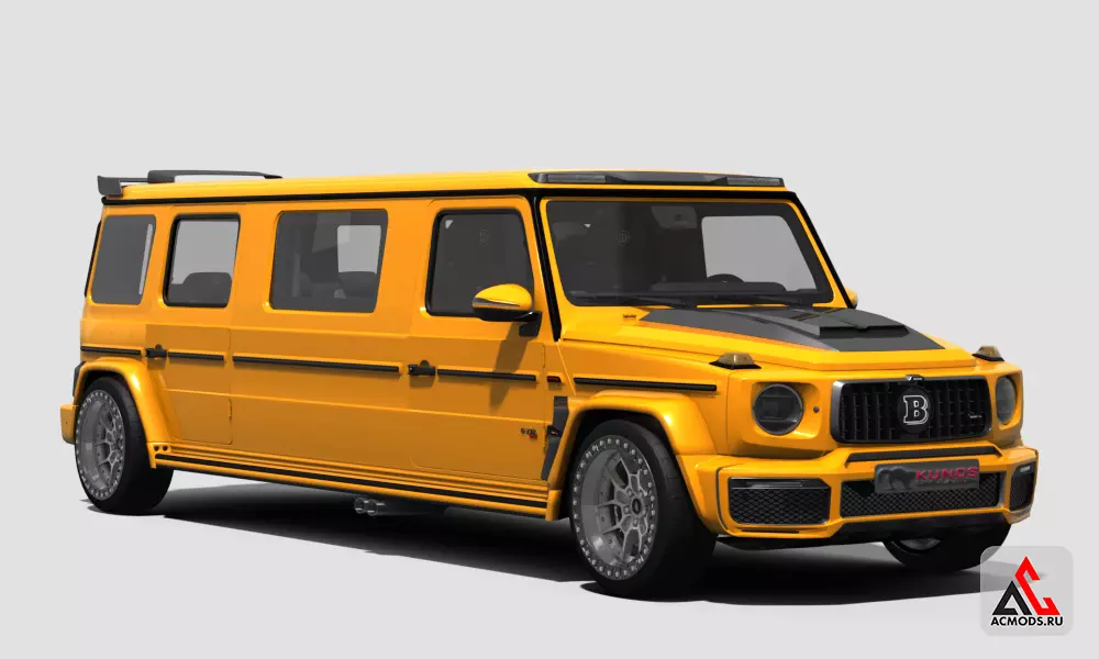 Mercedes-Benz G-CLASS Brabus Limo by TIResArpi для Assetto Corsa